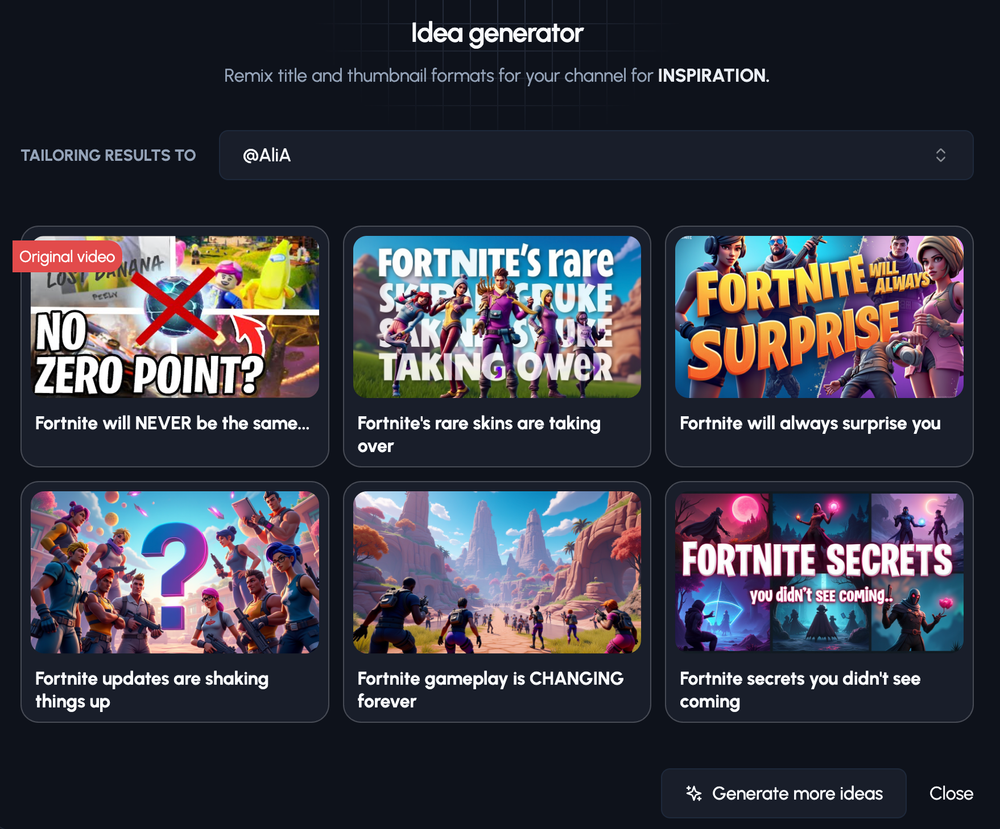 1 Click Ai Gaming Thumbnail Maker | 1of10