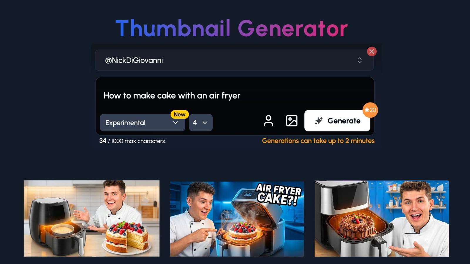 Cooking Thumbnail Ideas for YouTube - Go Viral