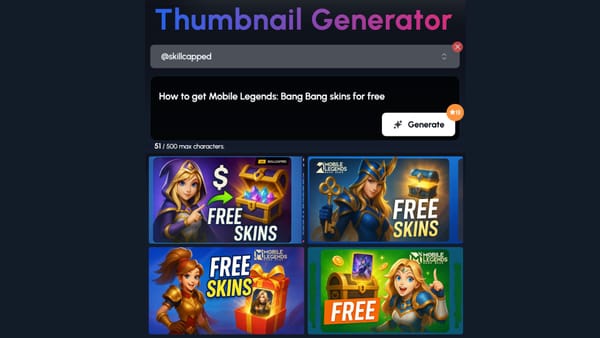 1 Click Ai Gaming Thumbnail Maker | 1of10