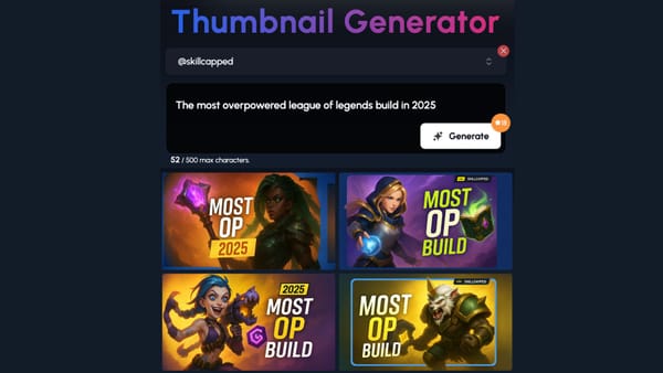 1 Click Ai Gaming Thumbnail Maker | 1of10